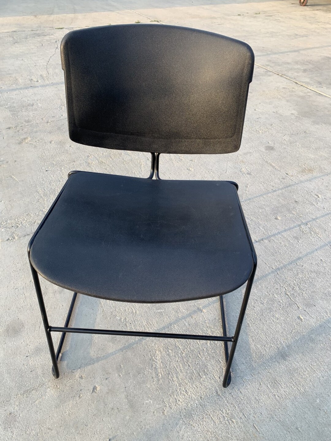 STEELCASE #472410N MCM Black Stacker Chair (shipping is NOT Included ...