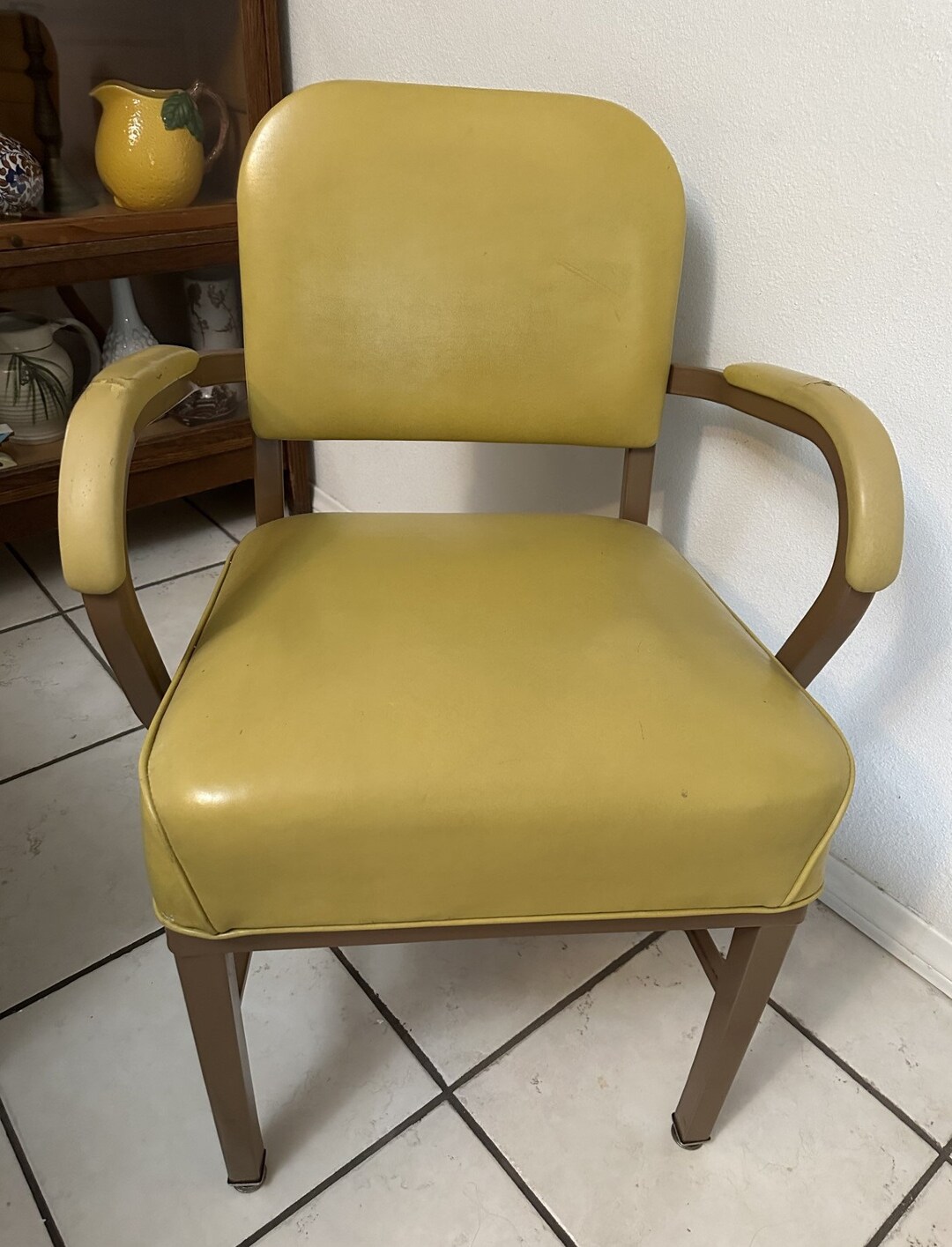 Vintage 1960's Flewelling Tanker Armchair (shipping IS NOT Free) - Etsy UK