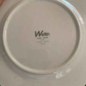 WELLIN FINE CHINA 5786 Petite Jardin Salad Plate - Etsy