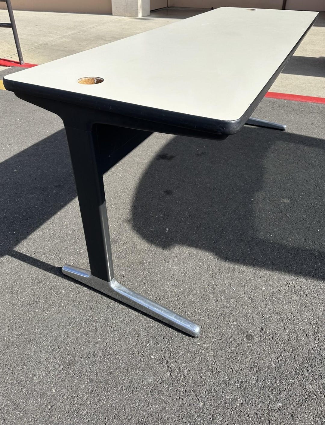 Mid-century Herman Miller Desk/table (shipping NOT Free) - Etsy