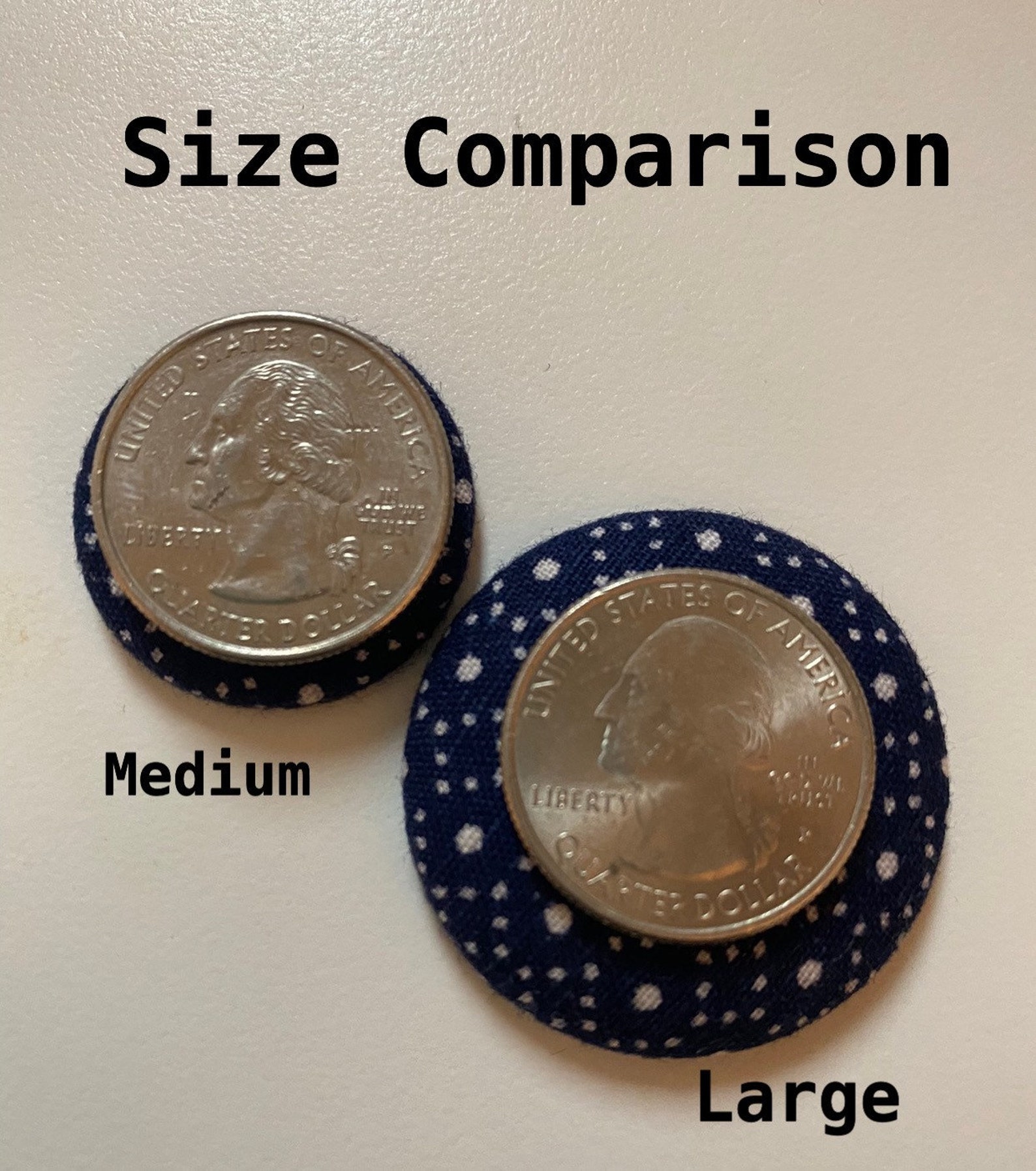 The 80s Button Earrings Fashion Button Earrings - Etsy