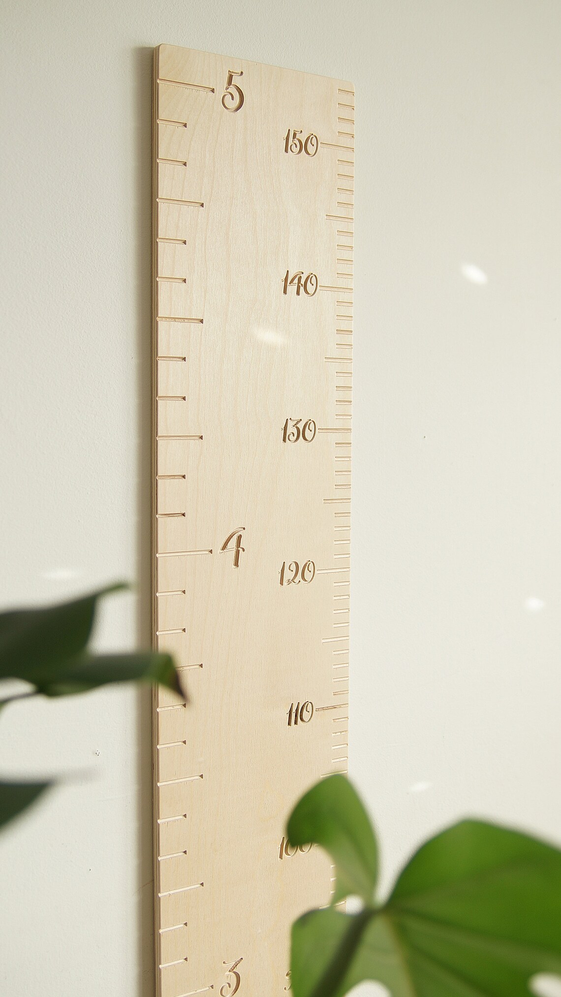 Growth Chart SMALL FORMAT - Big Ruler - Growth Chart Ruler - Measuring ...