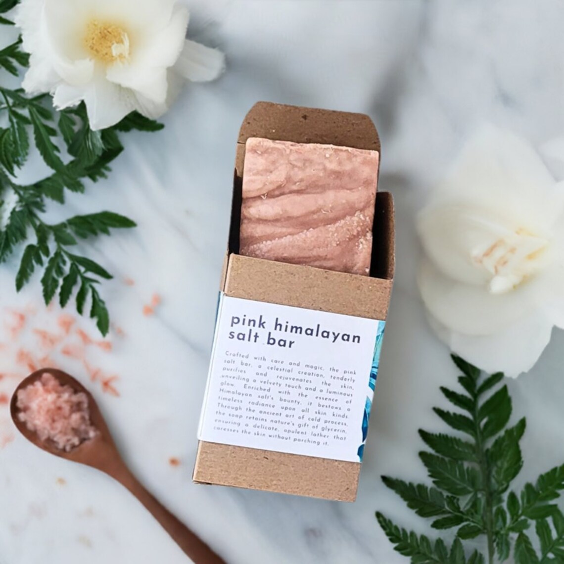 Pink Himalayan Salt and Shea Soap, Cold Process - Etsy