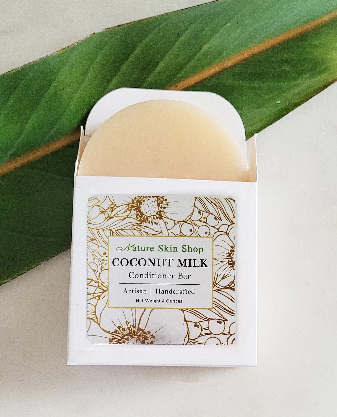 Coconut Milk Solid Bar Conditioner - Etsy