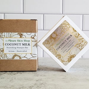 Coconut Milk Solid Bar Conditioner - Etsy
