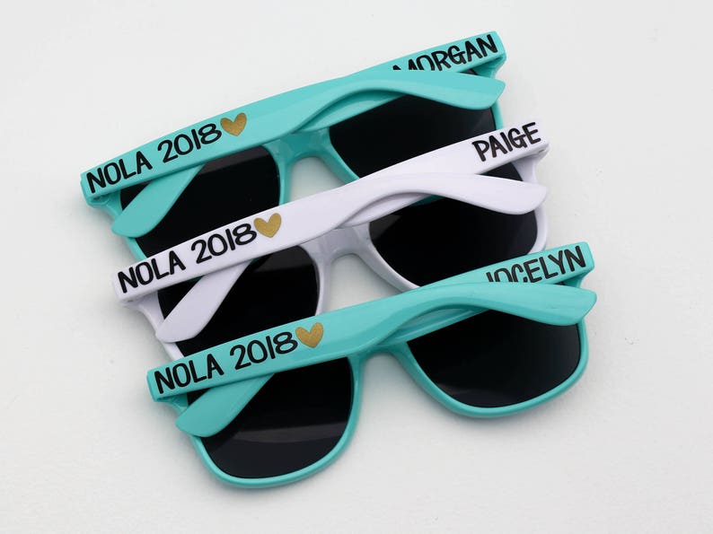 Personalized Sunglasses Party Sunglasses Bridesmaid Ts Etsy