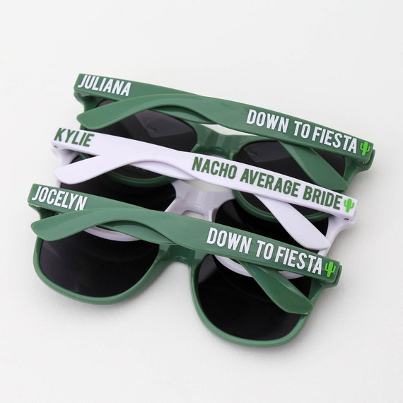 Personalized Sunglasses Party Sunglasses Bridesmaid Gifts | Etsy