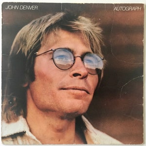 John Denver Autograph LP Vinyl Record Album, RCA Victor AQL1-3449, Folk ...