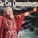 The Ten Commandments Soundtrack Double LP Vinyl Record Album - Etsy