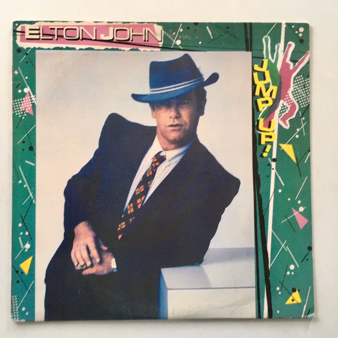 Elton John - Jump Up! LP Vinyl Record Album, Geffen Records - GHS 2013 ...