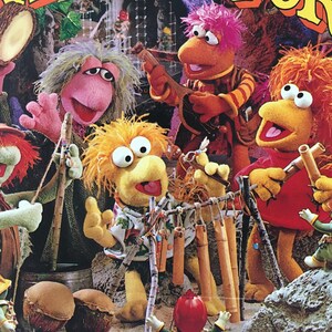 The Fraggles - Jim Henson's Fraggle Rock 7' Vinyl Record, Muppet Music ...