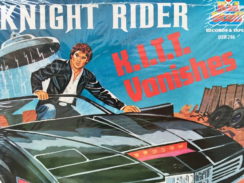 Knight Rider K.I.T.T. Vanishes 7' Vinyl Record / 24 Page | Etsy