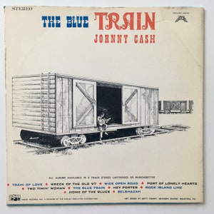 Johnny Cash - the Blue Train LP Vinyl Record Album, Share Records ...