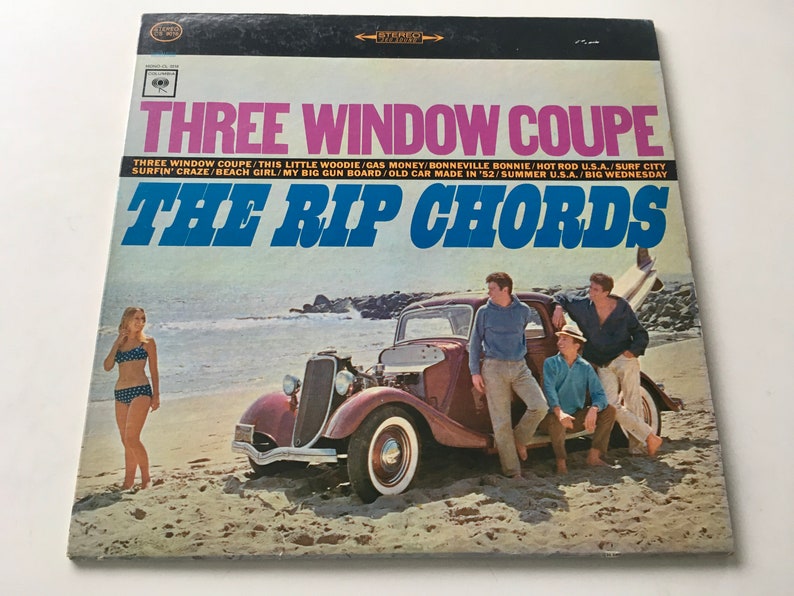 The Rip Chords Three Window Coupe LP Vinyl Record Album - Etsy