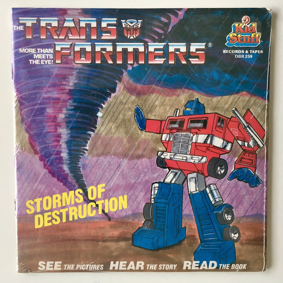 The Transformers - Storms of Destruction SEALED 7' Vinyl Record / 24 ...