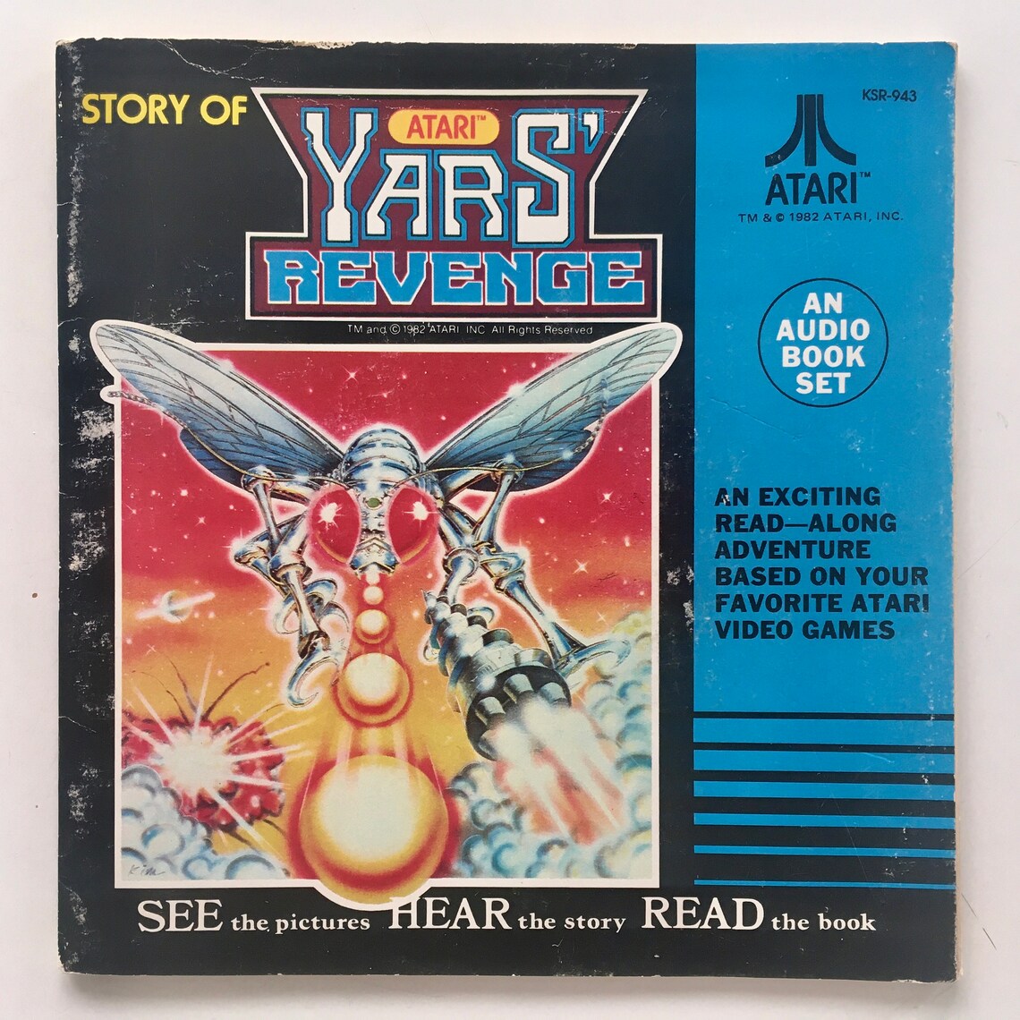 Atari Story of Yars' Revenge 7' Vinyl Record / Book - Etsy