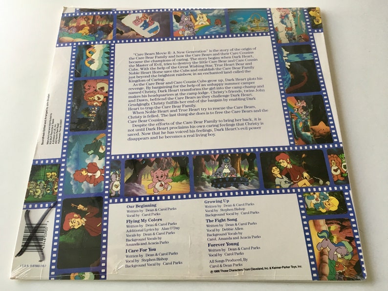 The Care Bears Movie 2 SEALED Soundtrack Album LP Vinyl Record Album ...