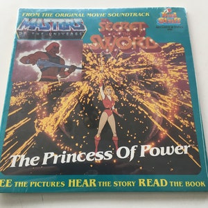 Masters of the Universe the Princess of Power SEALED 7' Vinyl Record ...