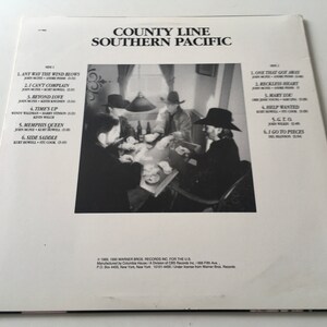 Southern Pacific - County Line LP Vinyl Record Album, Warner Bros ...