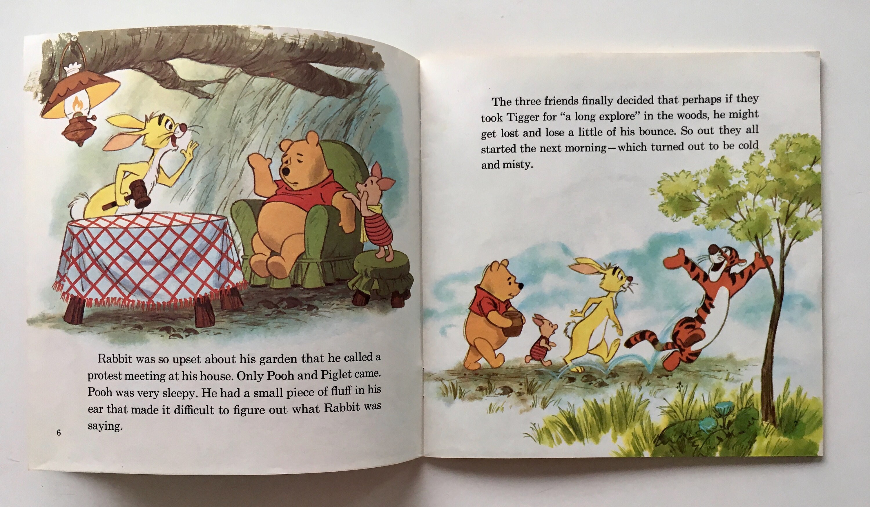 Winnie the Pooh and Tigger Too 7' Vinyl Record / Book | Etsy