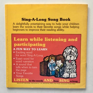 Strawberry Shortcake Sweet Songs 7' Vinyl Record / Book, Kid Stuff ...