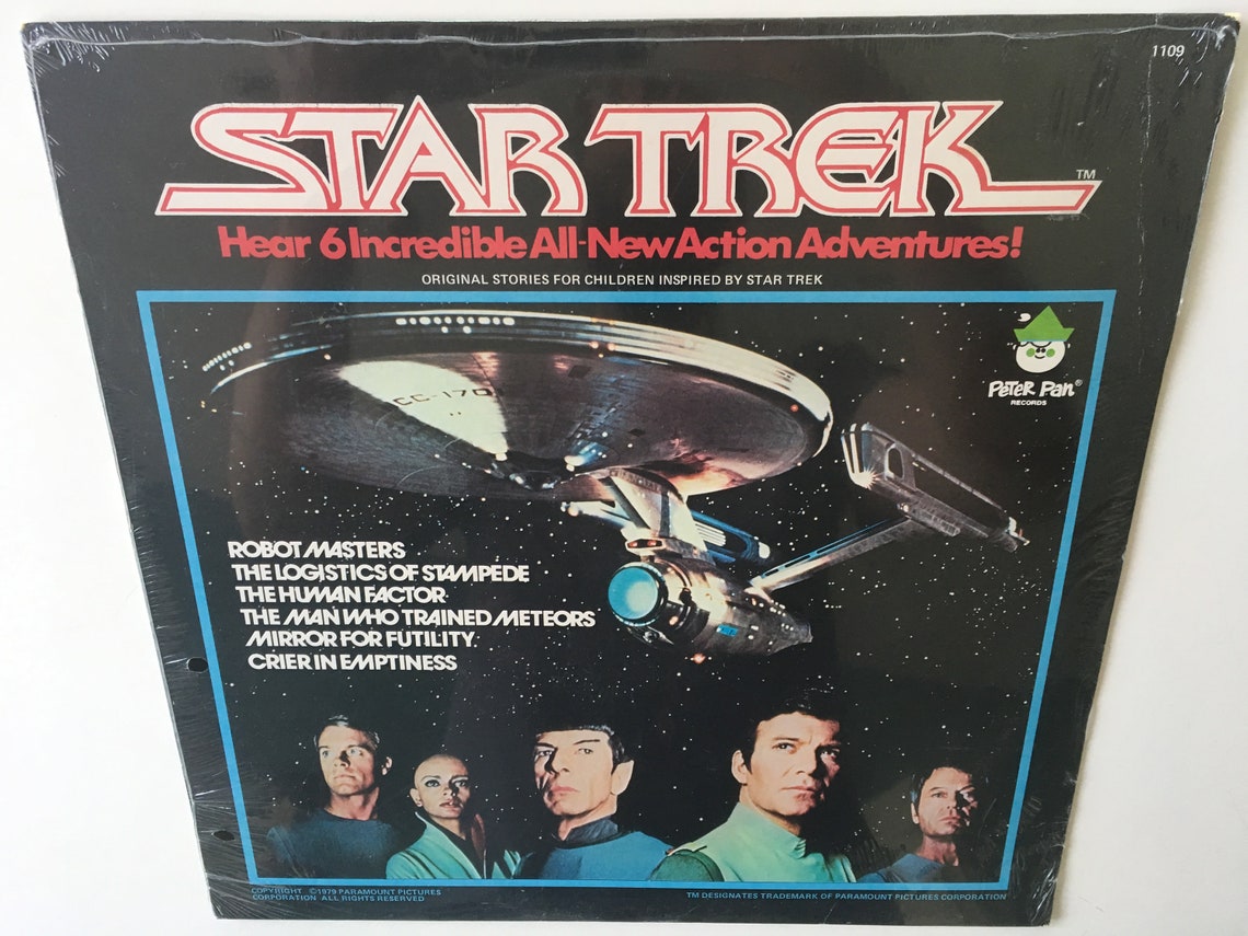 Star Trek SEALED LP Vinyl Record Album Peter Pan Records | Etsy