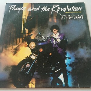 Prince and the Revolution - Let's Go Crazy 45 RPM Vinyl Record 12 ...