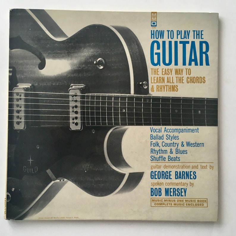 How to Play the Guitar LP Vinyl Record Music Minus One MMO - Etsy