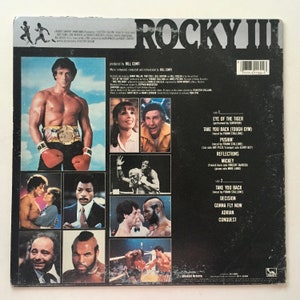 Rocky III Original Motion Picture Score LP Vinyl Record - Etsy