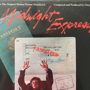 Midnight Express Soundtrack SEALED LP Vinyl Record Album, Casablanca ...