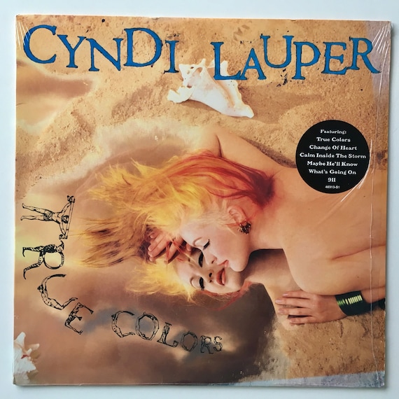 Cyndi Lauper True Colors LP Vinyl Record Album Portrait | Etsy