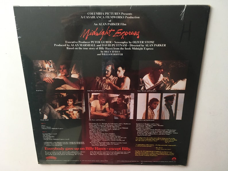 Midnight Express Soundtrack SEALED LP Vinyl Record Album - Etsy