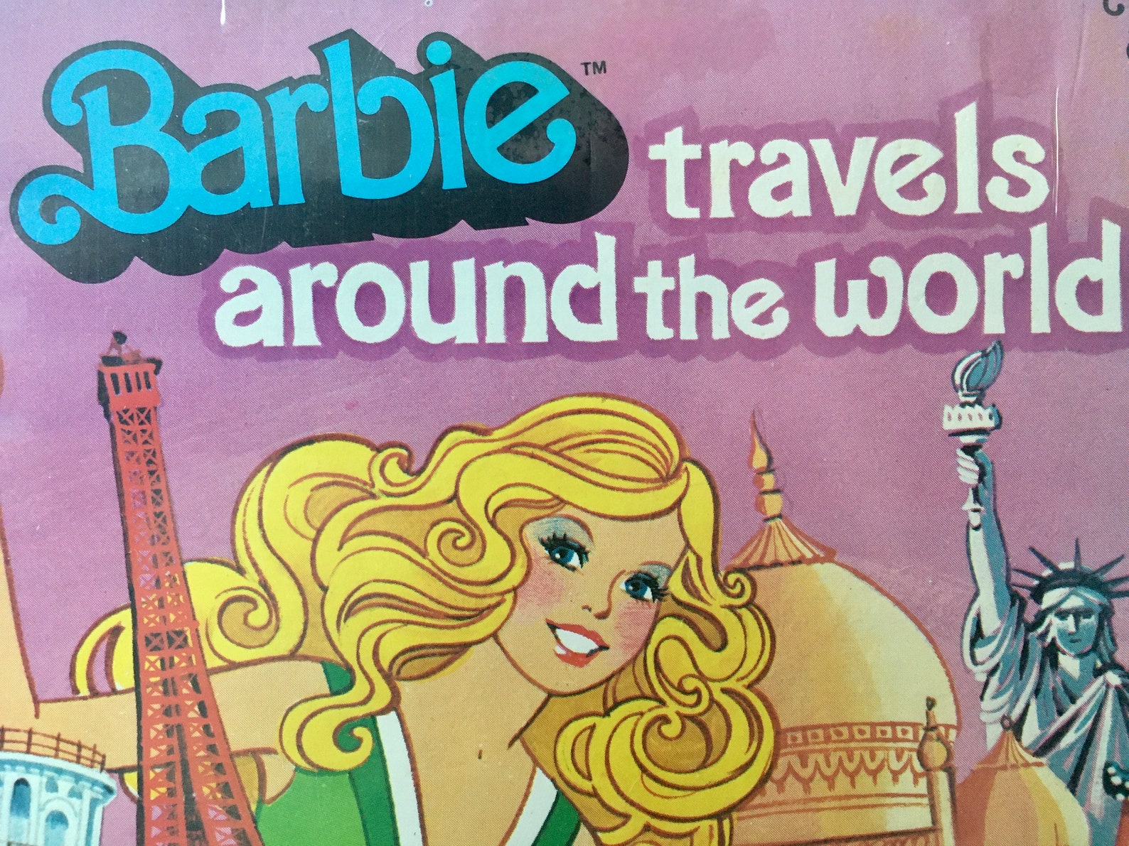 Barbie Travels Around the World SEALED 7' Vinyl Record / - Etsy