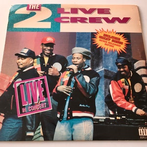 The 2 Live Crew - Live in Concert LP Vinyl Record Album, Effect Records ...