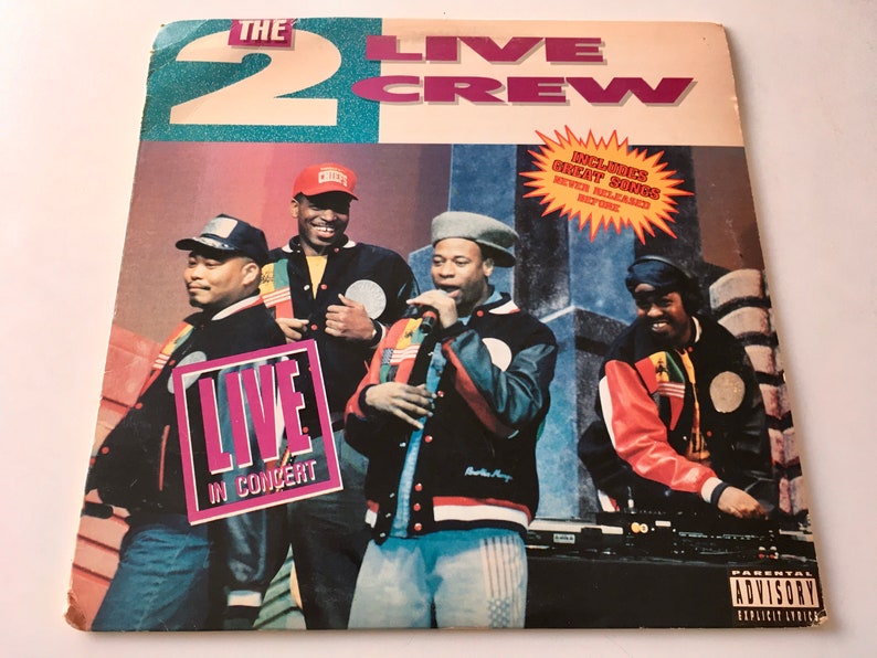 The 2 Live Crew Live in Concert LP Vinyl Record Album | Etsy
