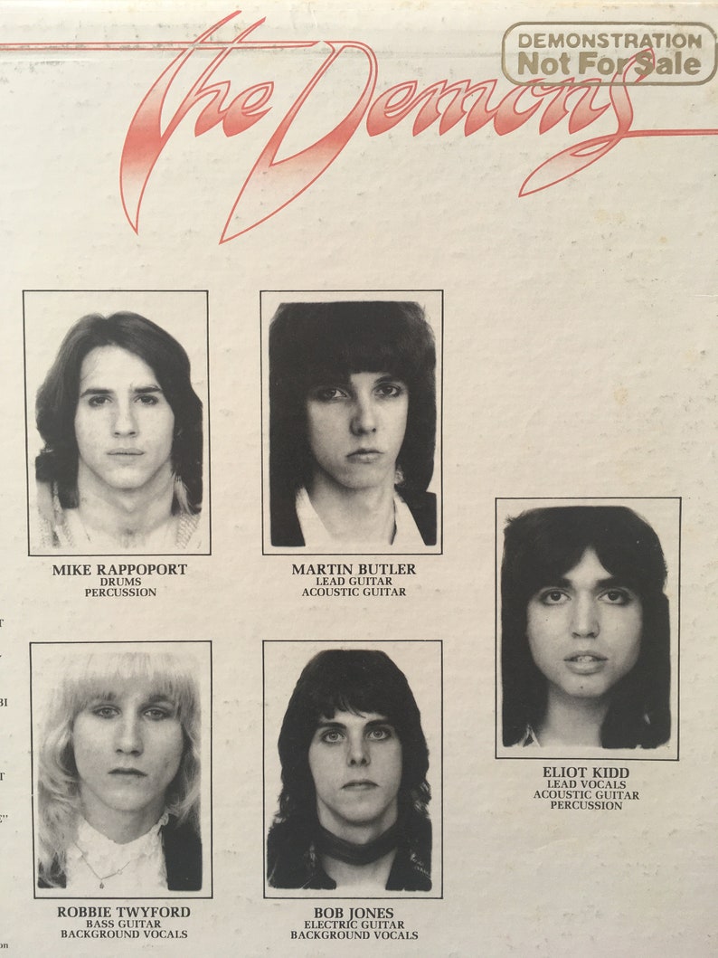 The Demons LP Vinyl Record Album Mercury SRM-1-1164 Rock - Etsy
