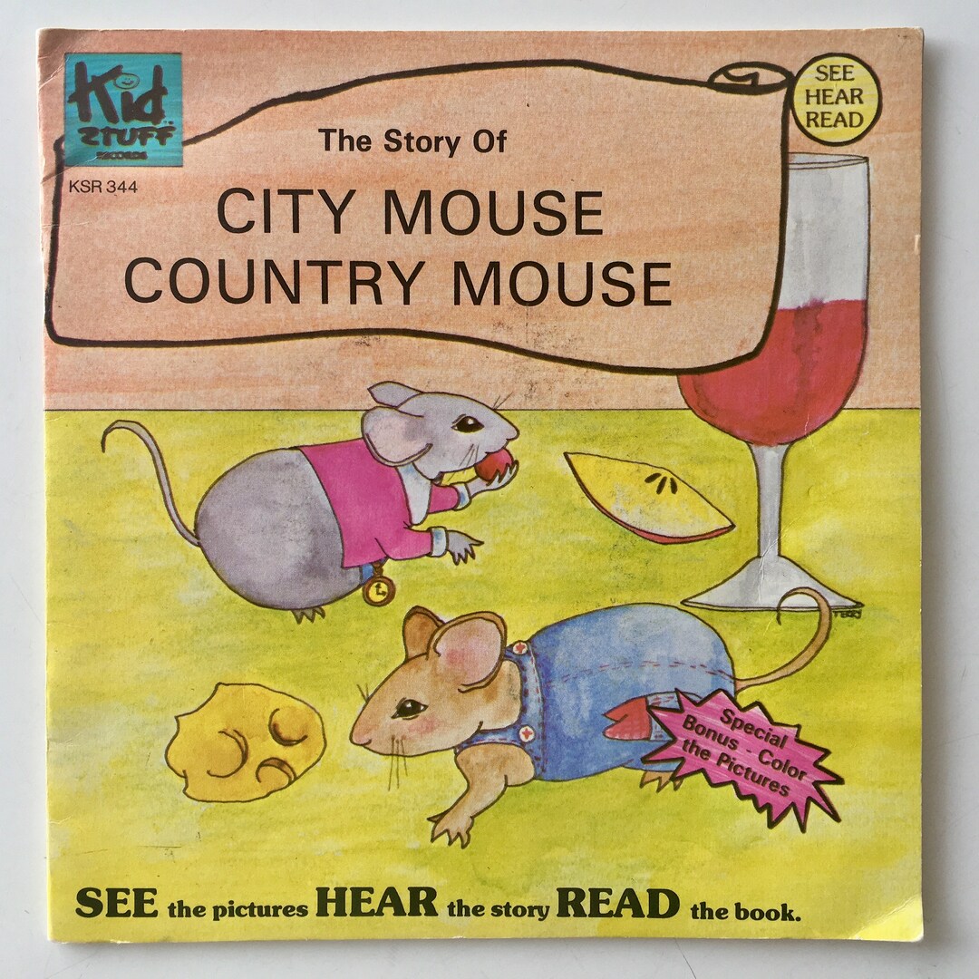 The Story of City Mouse, Country Mouse 7' Vinyl Record / Read Along ...