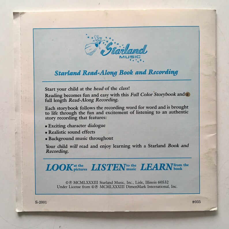 The First Bear in Space Book Starland S-2001 1983 | Etsy