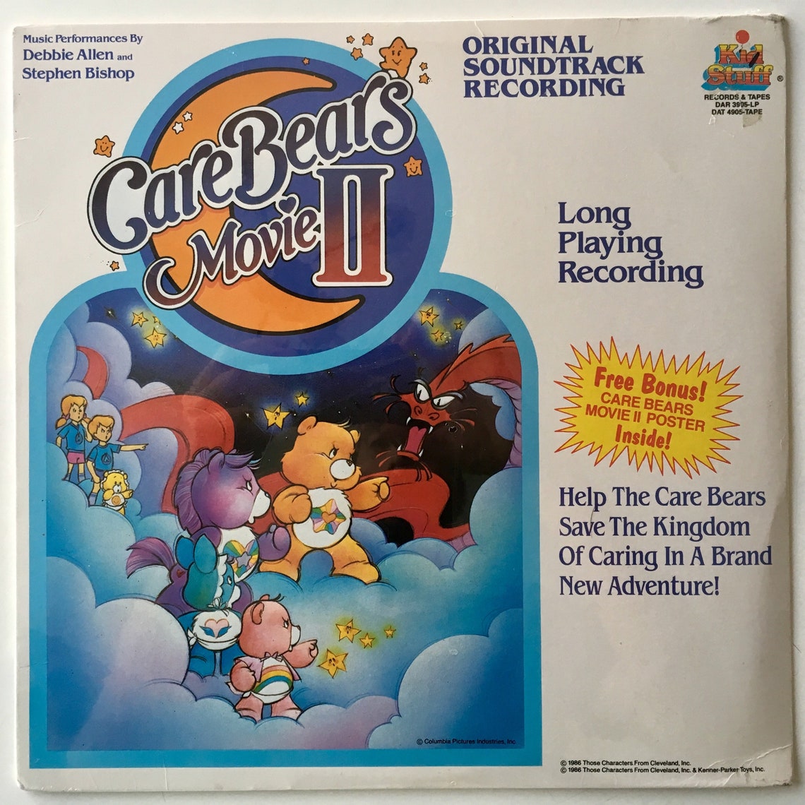 The Care Bears Movie 2 SEALED Soundtrack Album LP Vinyl Record Album ...