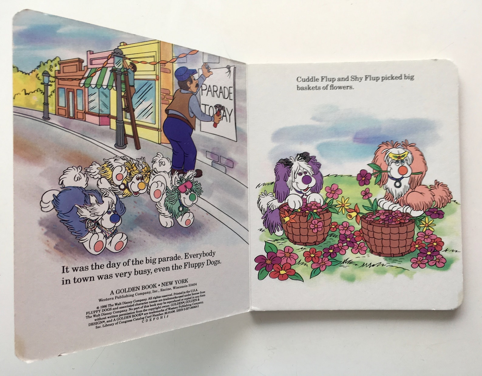 Fluppy Dogs: Fluppy Dogs on Parade Storybook Hardcover | Etsy