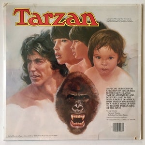 Tarzan SEALED LP Vinyl Record Album, Kid Stuff Records - KSS 5043, 1984 ...