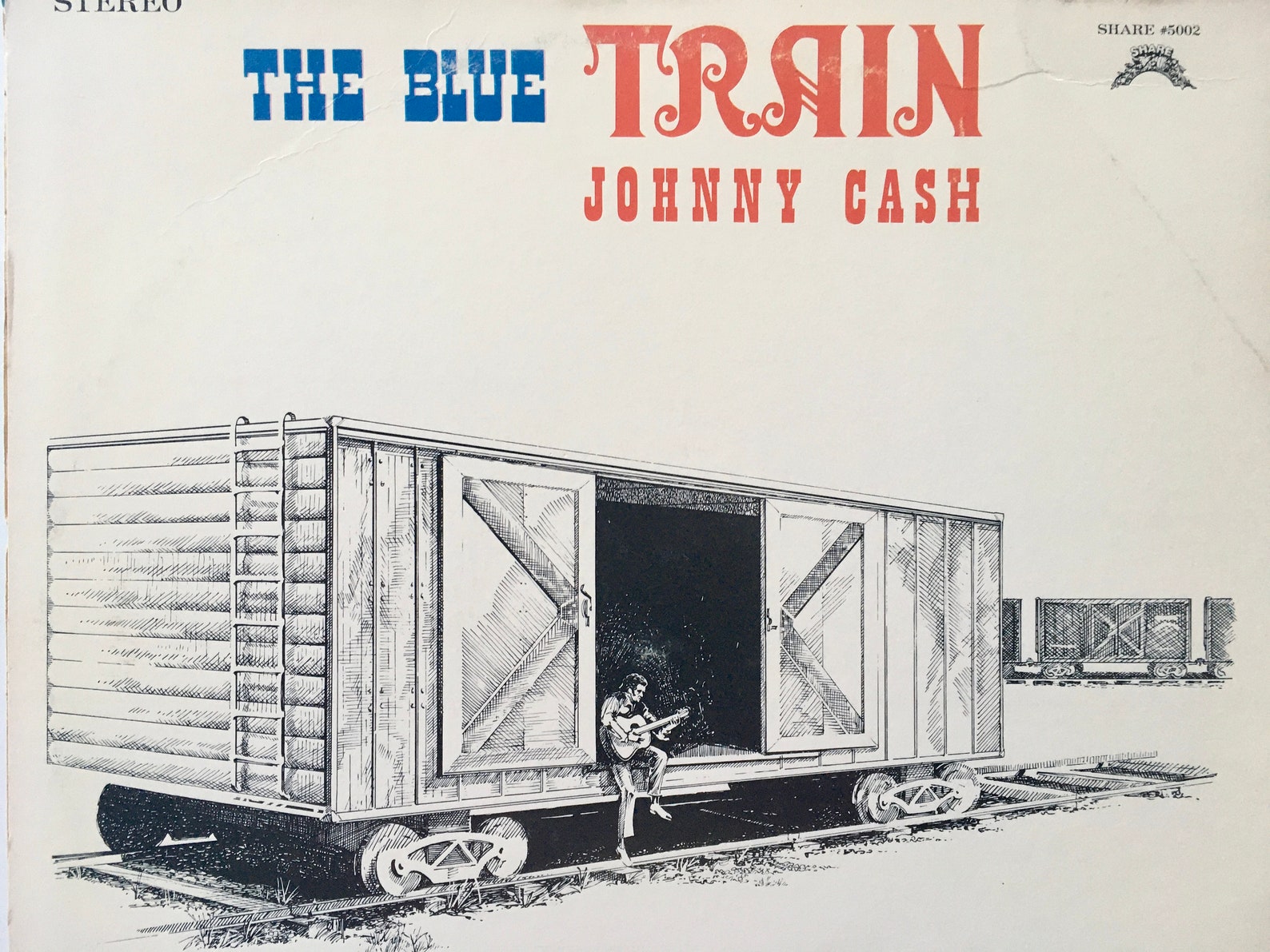 Johnny Cash The Blue Train LP Vinyl Record Album Share | Etsy España