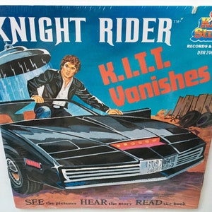 Knight Rider - K.I.T.T. Vanishes SEALED 7' Vinyl Record / 24 Page Book ...