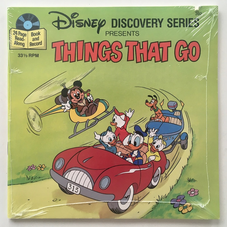 Disney Discovery Series Presents: Things That Go SEALED 7' Vinyl Record ...