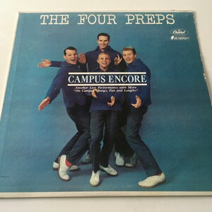 The Four Preps - Campus Encore LP Vinyl Record Album, Capitol Records ...