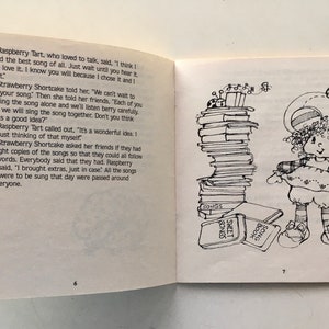 Strawberry Shortcake Sweet Songs 7' Vinyl Record / Book, Kid Stuff ...