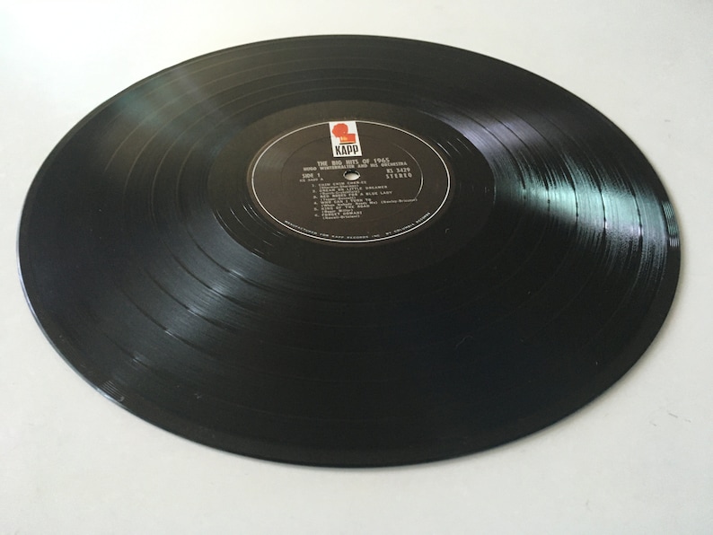 The Big Hits of 1965 LP Vinyl Record Album Kapp-ks-3429 - Etsy