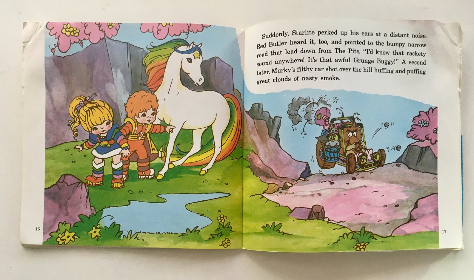 Rainbow Brite Rainbow Brite Saves Spring 7' Vinyl Record - Etsy