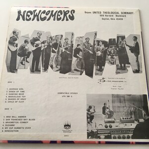 The Newcomers LP Vinyl Record Album, Film Associates, Inc. - UTS-168S ...