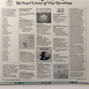 The Angel Library of Fine Recordings SEALED LP Vinyl Record Album ...